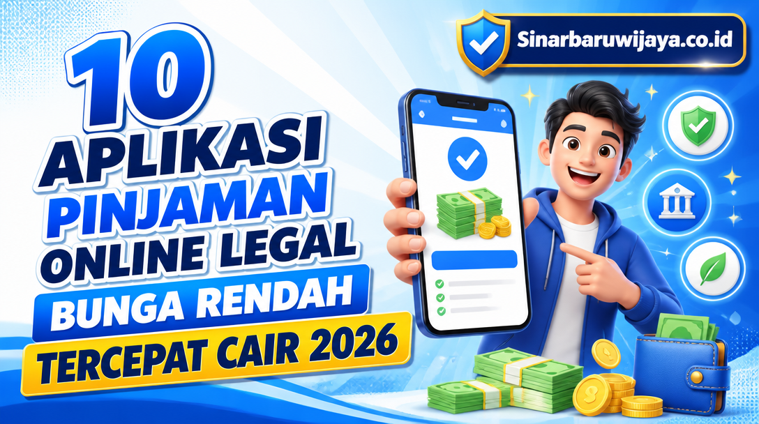 10 Aplikasi Pinjaman Online Legal Bunga Rendah Tercepat Cair 2026